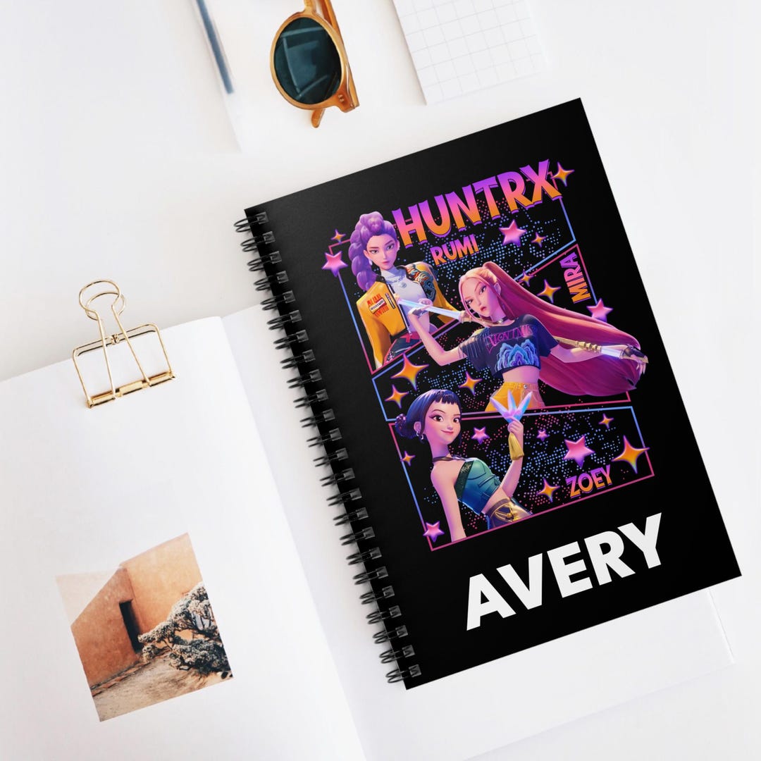 Personalized K-pop Inspired Notebook: Custom Anime Journal Keepsake ...