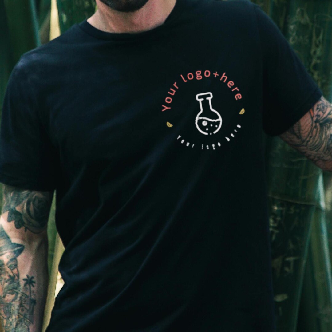 Customize T-shirts With Your Logo Here, Personalized Company Logo Tee ...