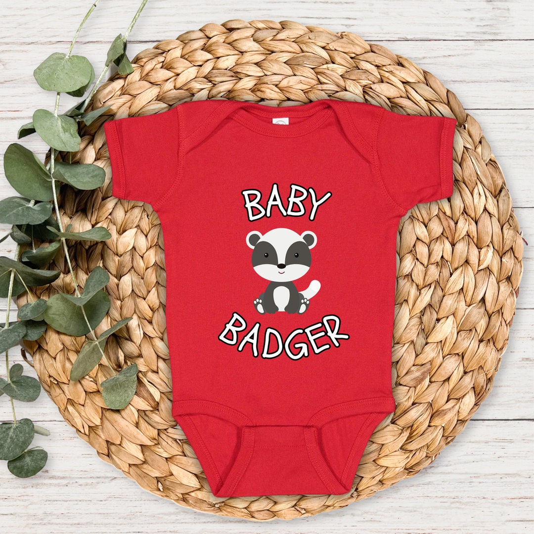 Baby Wisconsin Badger Gift, Wisconsin Badger Baby, Badger Baby Gift ...
