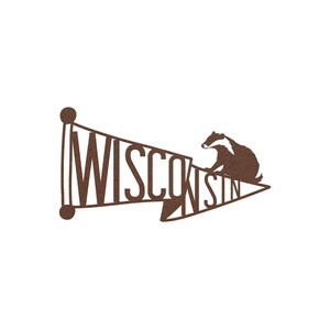 Badger Sign, UW Madison Merch, UW Madison Decor, UW Madison Gift, Uw ...