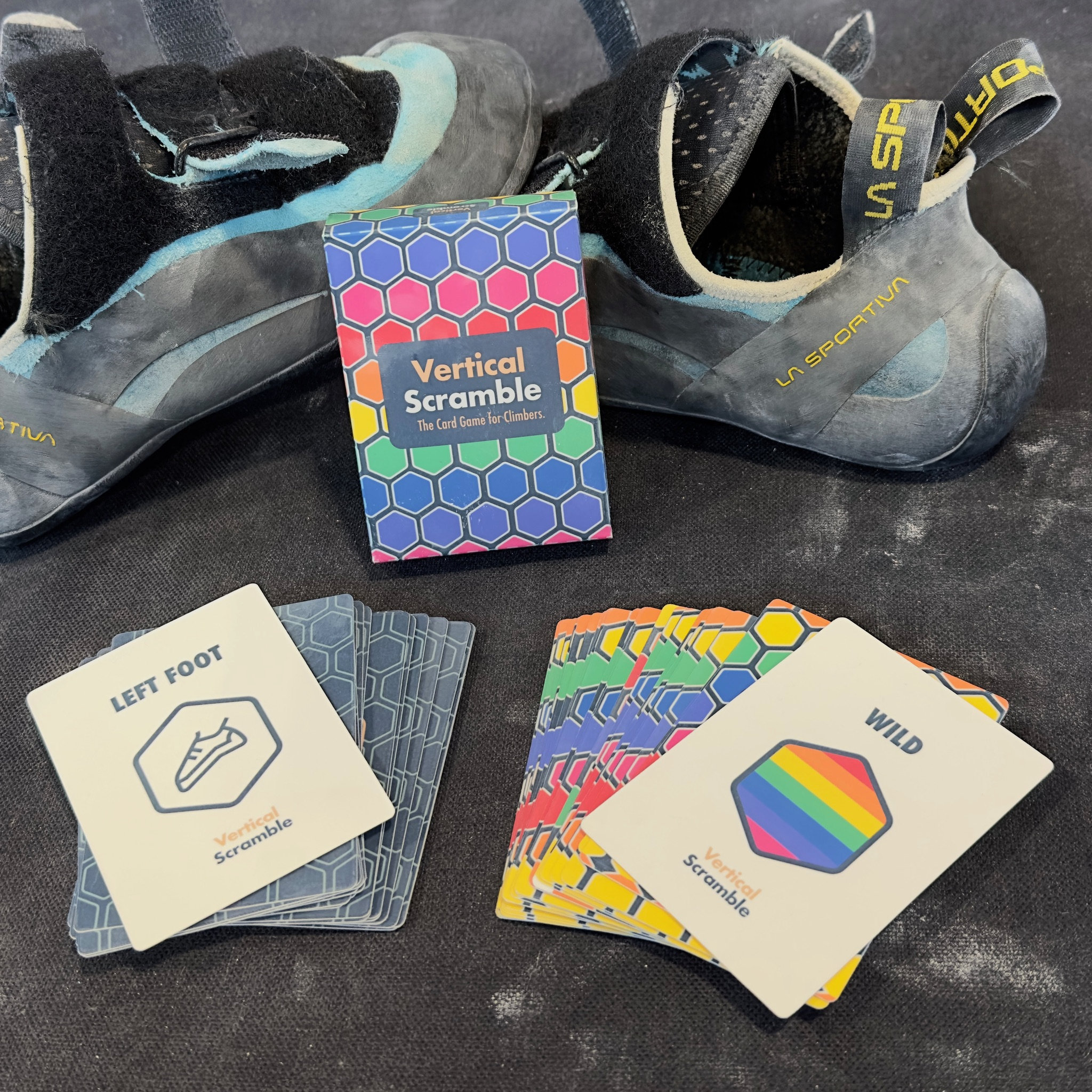 Vertical Scramble - the Card Game for Climbers - Gift for Rock Climbers ...