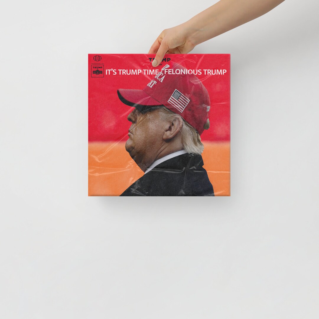 Donald Trump Album Cover Wall Art - Etsy
