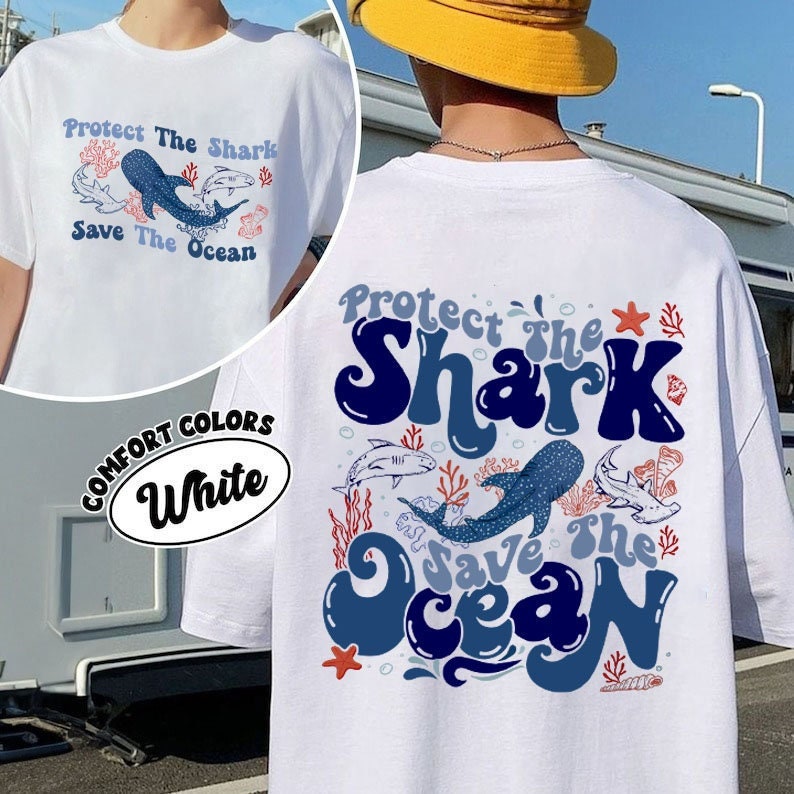 Shark Week Png, Respect the Locals SVG, Save the Shark SVG, Protect Our ...