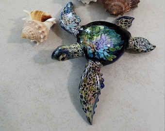 Glass Sea Turtle | Etsy