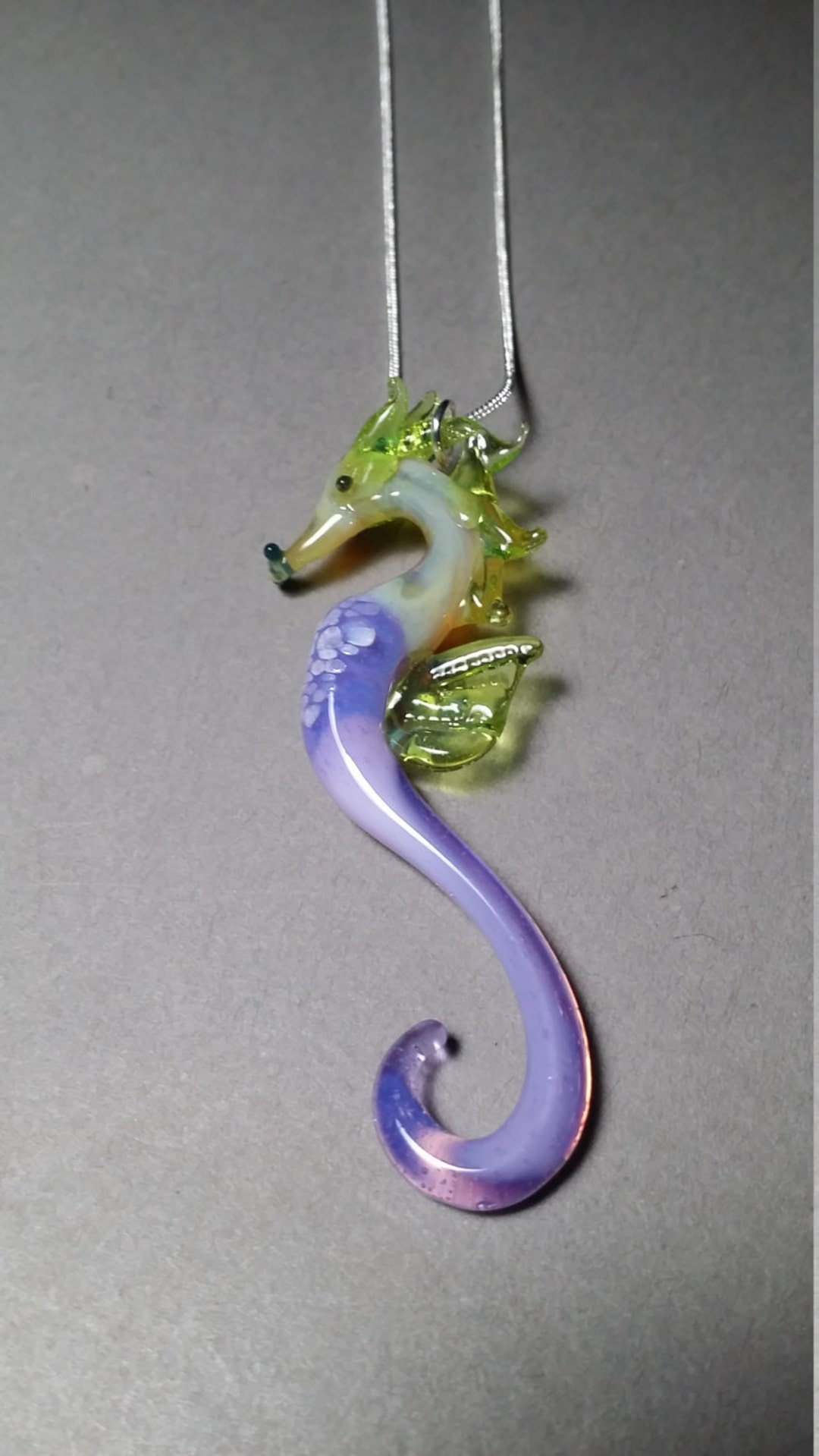 Seahorse Pendant Necklace Sea Horse Gift for Her Best Friend Gift Hand ...