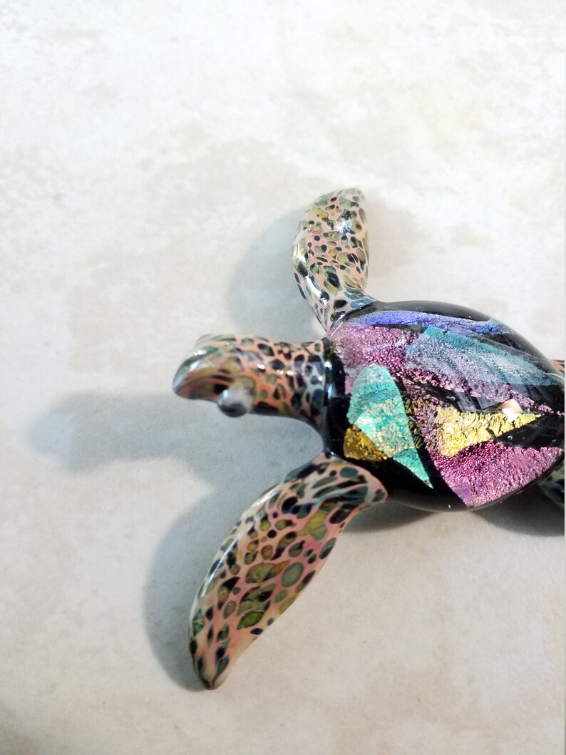 Sea Turtle Sculpture or Pendant Necklace Turtle Jewelry With - Etsy Canada
