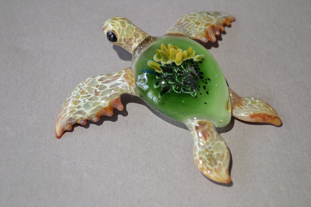 Green Sea Turtle Mens Gift Animal Ocean Art Sculpture - Etsy
