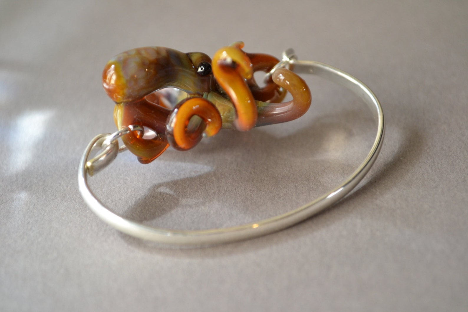 Octopus Bracelet Sea Jewellery Silver Bracelet Beach Jewelry | Etsy