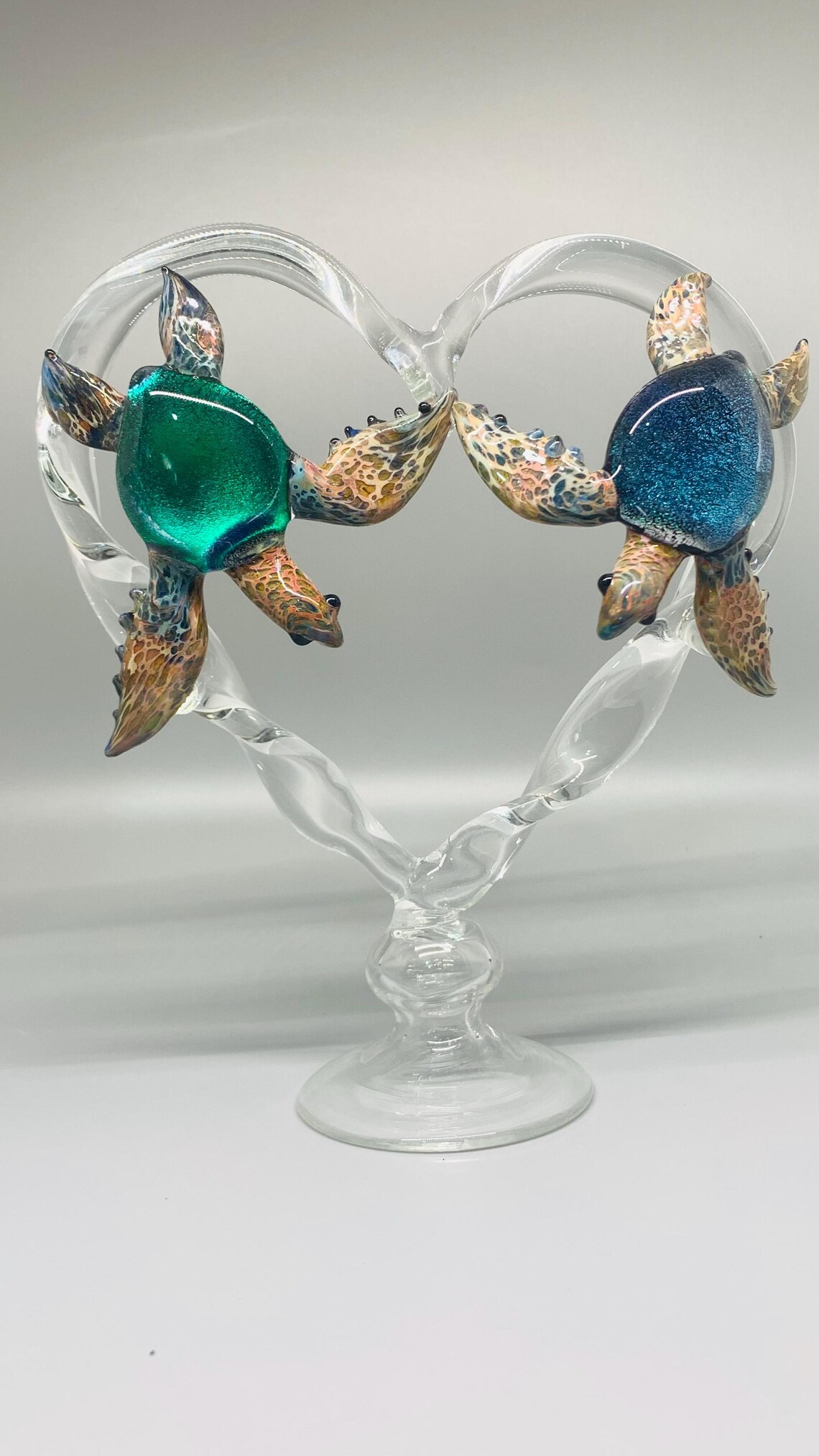 Turquoise Sea Turtle Wedding Centerpiece Cake Topper: Beach Wedding ...