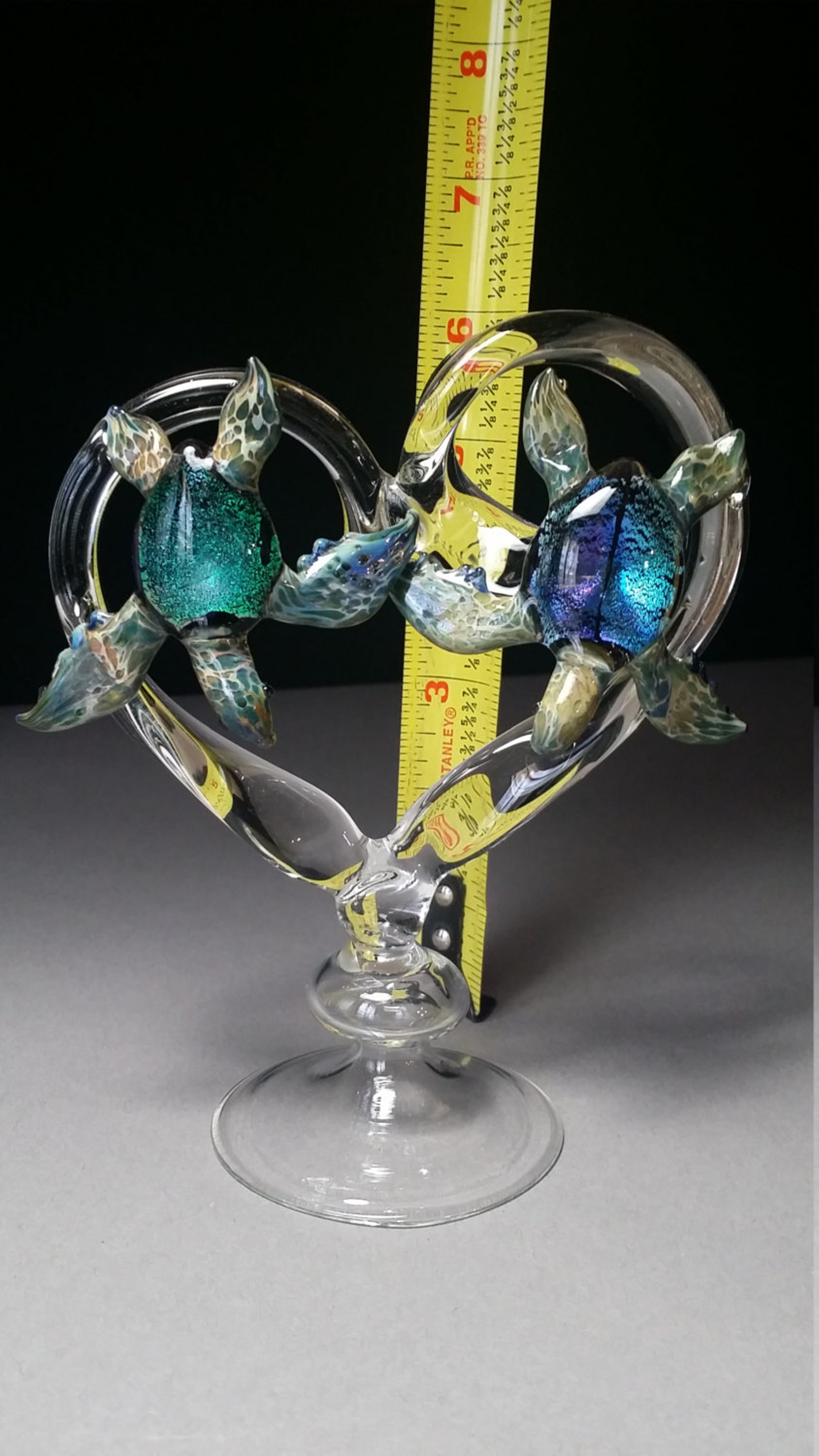 Turquoise Sea Turtle Wedding Centerpiece Cake Topper: Beach Wedding ...