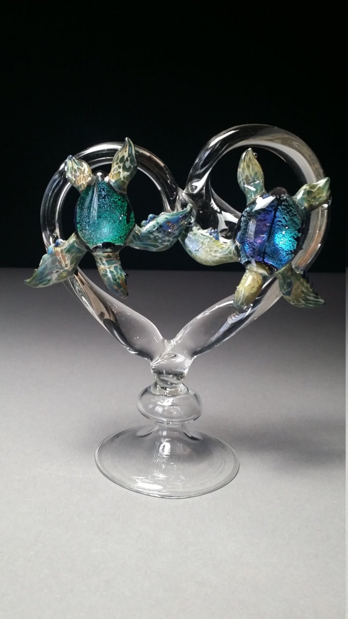 Turquoise Sea Turtle Wedding Centerpiece Cake Topper: Beach Wedding ...