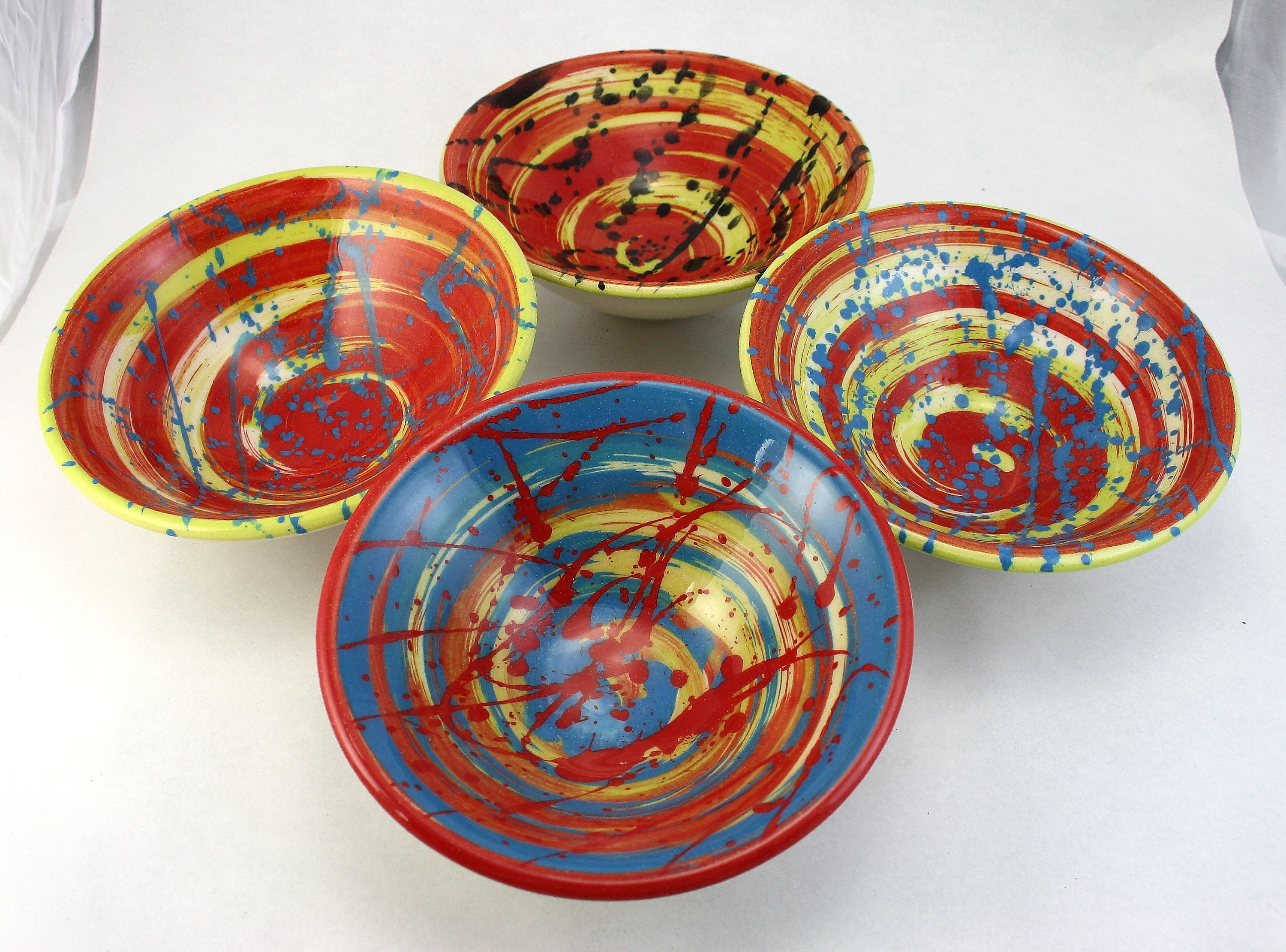 Handthrown small ceramic patterned bowl Nibbles snack tapas | Etsy