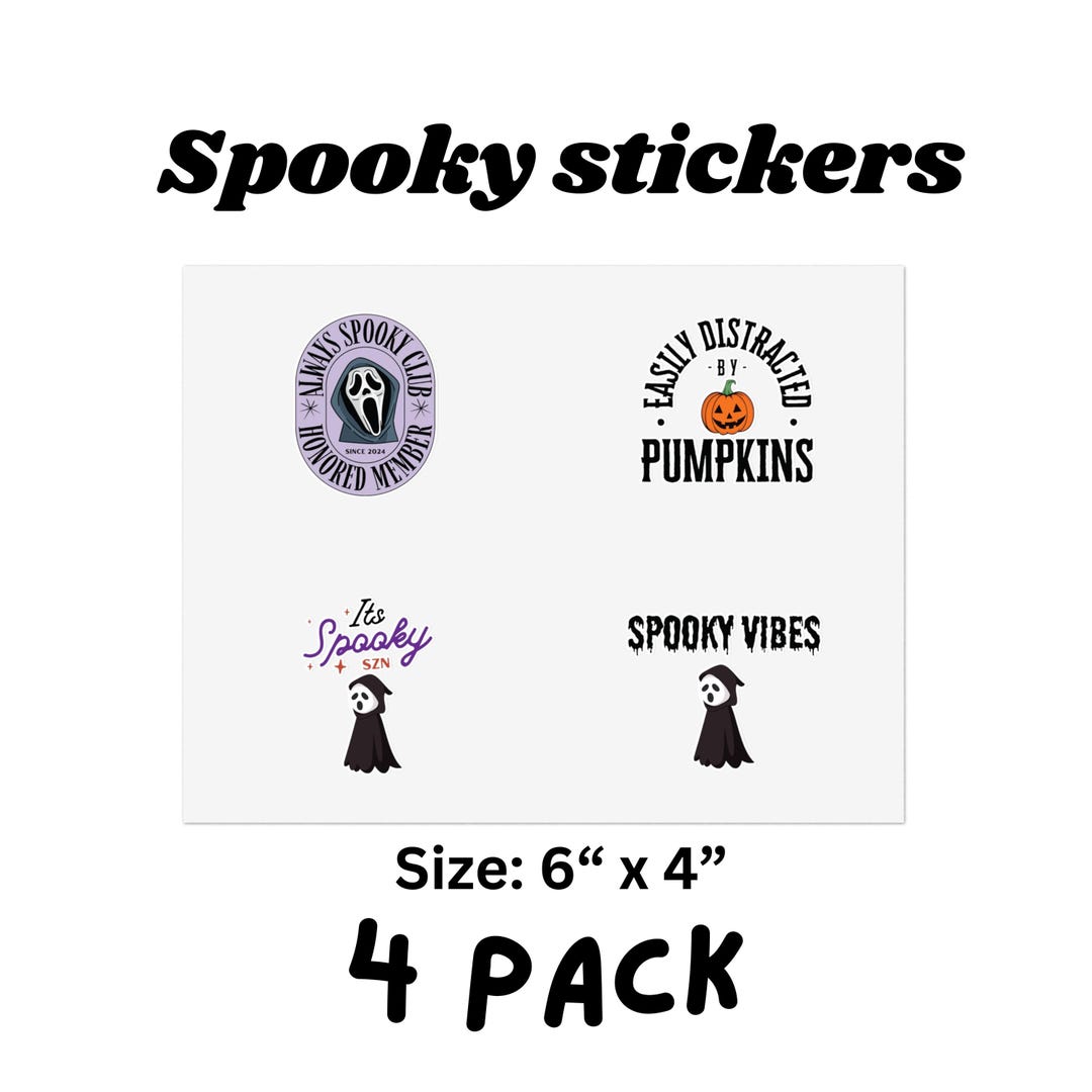 Always Spooky Club Spooky Ghost Face Halloween 2024 Spooky Szn Pumpkin ...