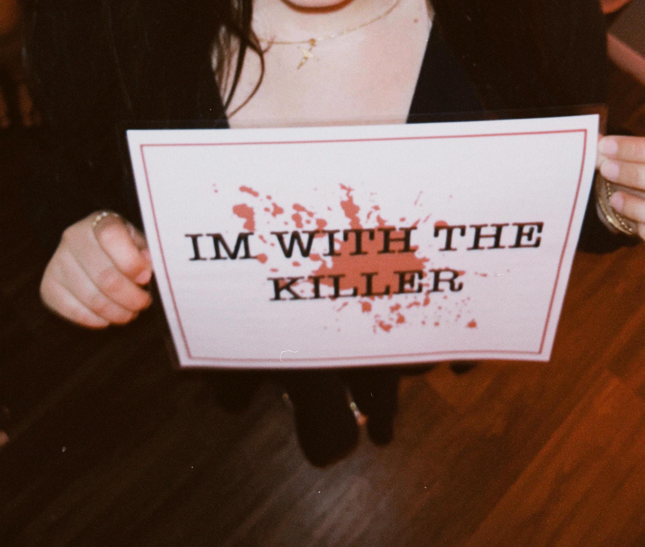 Murder Mystery Dinner Photo Prop Signs Digital Download Pdf - Etsy