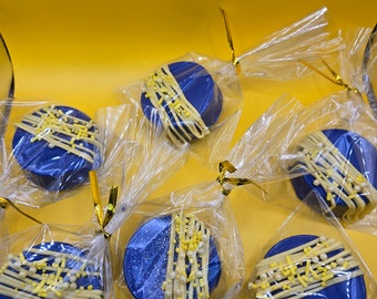 12 RATTLE Chocolate Covered Oreo Cookies Baby Shower Candy Party Favors ...