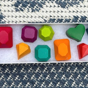 Gemstone Crayons mermaid Treasure Set - Etsy