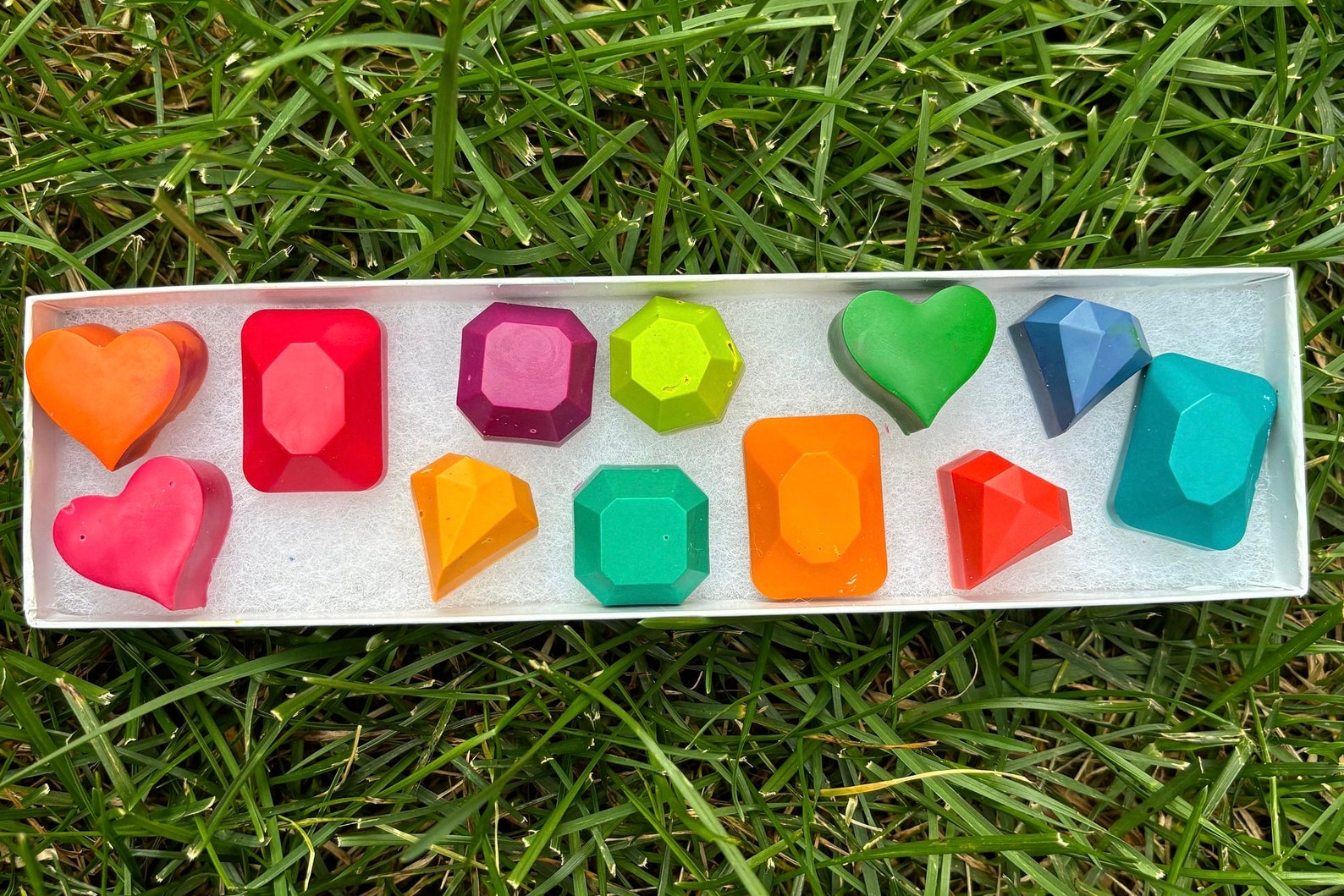 Gemstone Crayons mermaid Treasure Set - Etsy