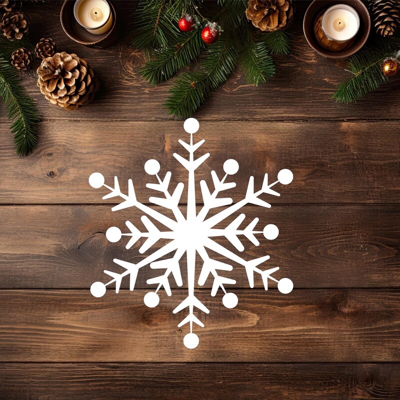 Snowflake Decal - Etsy