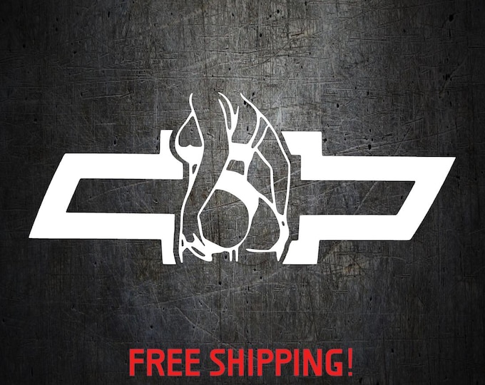 Strokin Decal - Chevrolet Decal Sticker for Trucks Car SUV - Gifts for ...