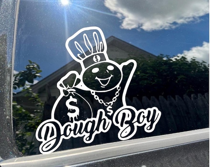 Dough Boy Money Bag Decal Vinyl Car Truck Decal - Etsy
