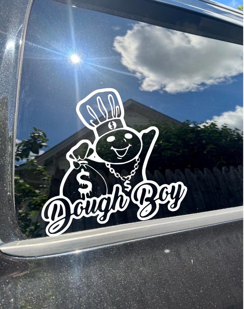 Dough Boy Money Bag Decal Vinyl Car Truck Decal - Etsy