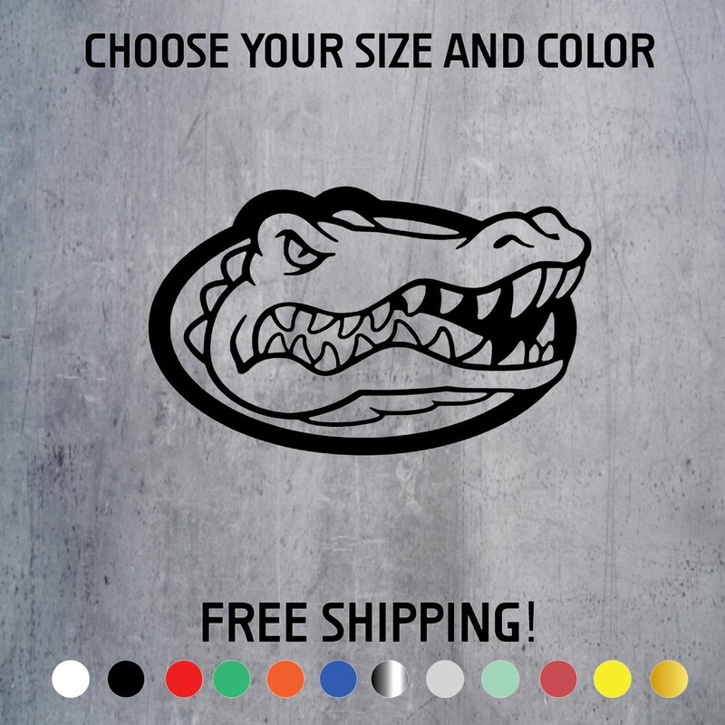 Florida Gators Decal - Etsy