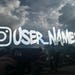 Custom Instagram Name Decal Chrome Personalized IG Username Decal ...