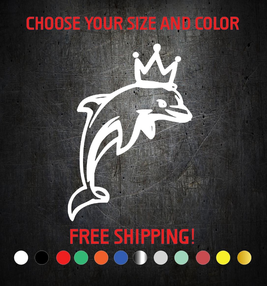 Young Dolph Dolphin Decal/truck Decal/car Decal/squatted Truck Decal - Etsy