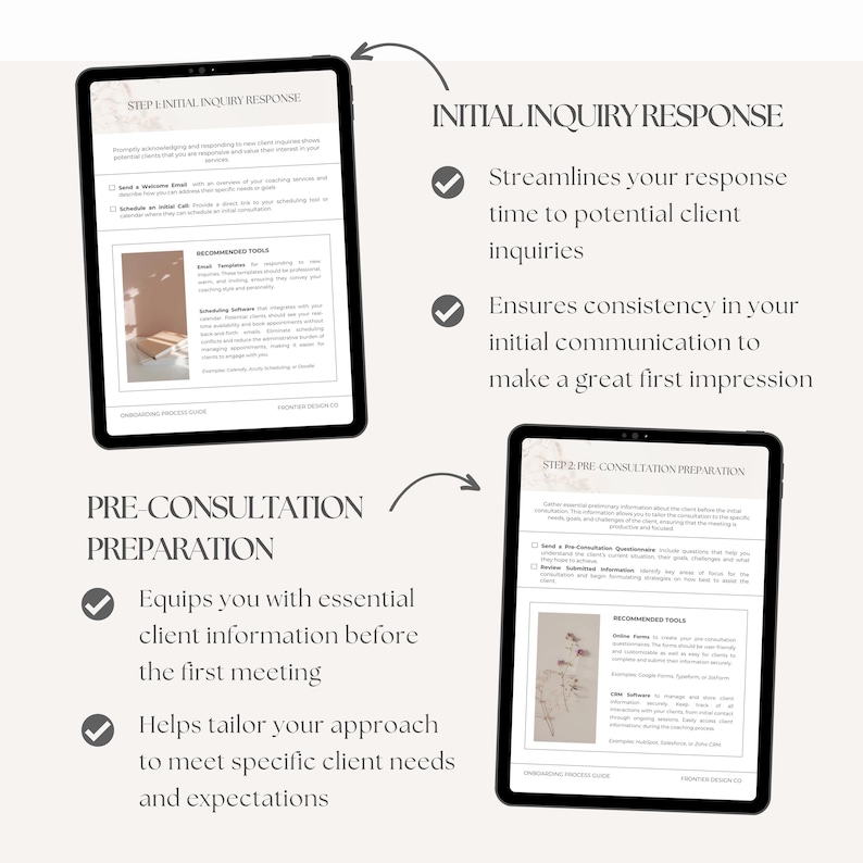 Client Onboarding Process Guide Template for Entrepreneurs - Etsy