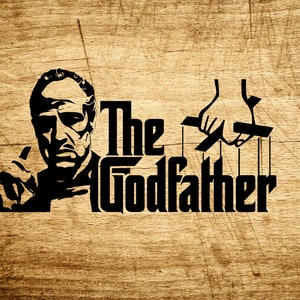 The Godfather PNG SVG Files the Godfather Godmother Silhouette Vector ...