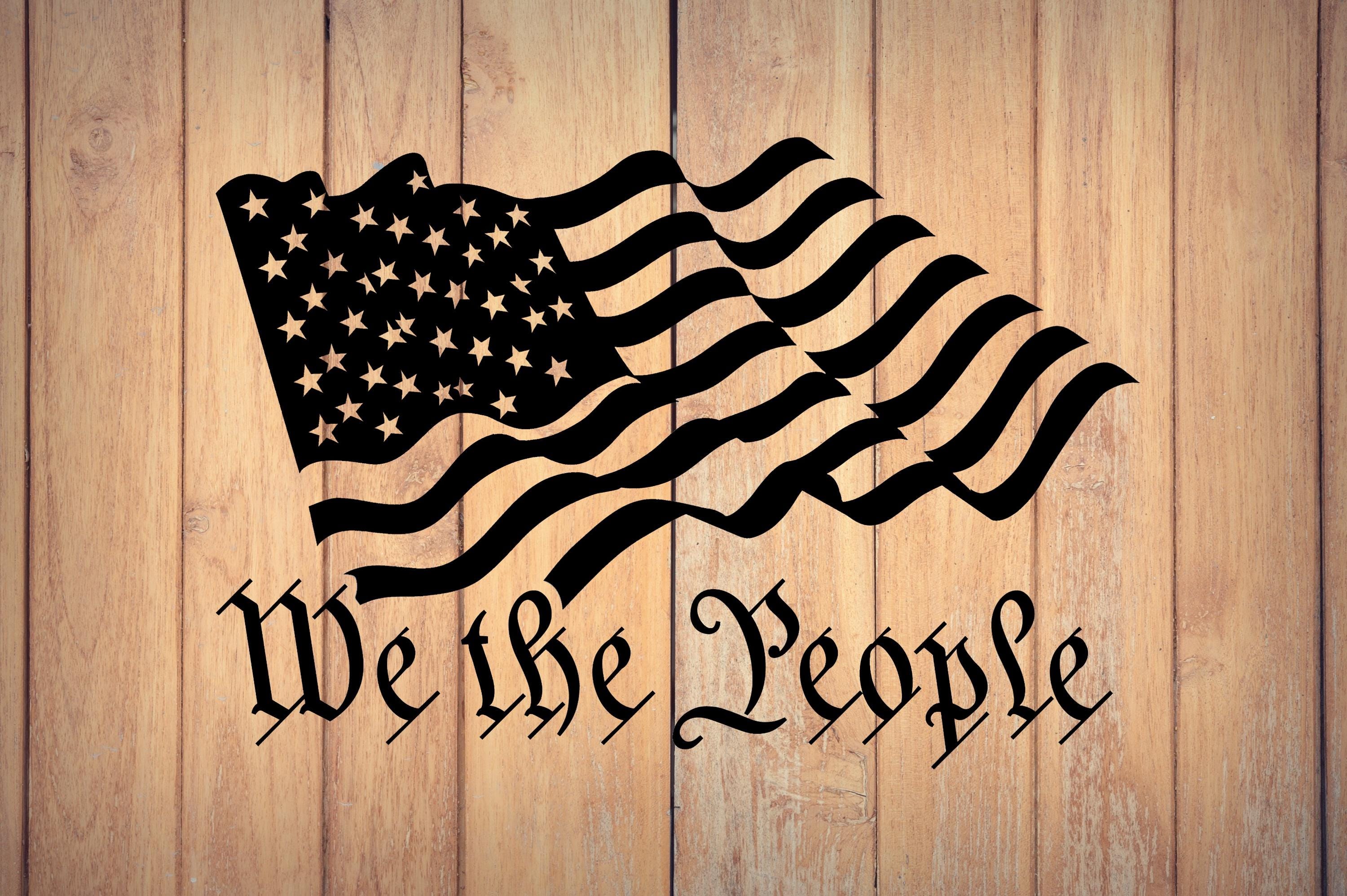 2x US We the People PNG SVG File United States Constitution Svgpatriot ...