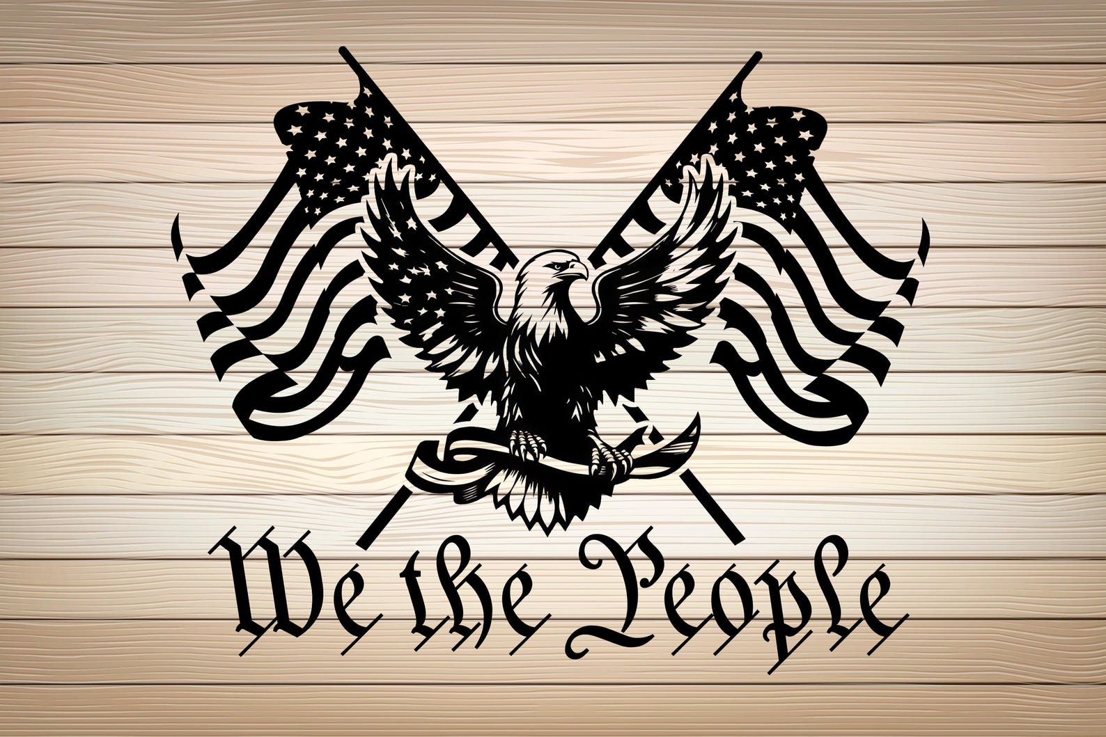US Flag We the People PNG SVG File United States Constitution Svg ...