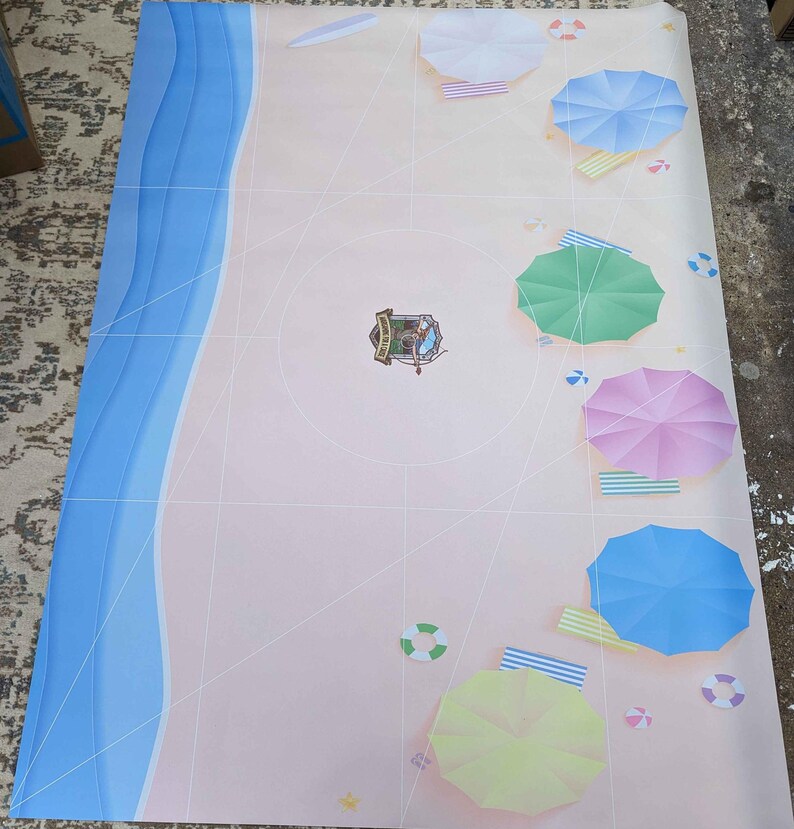 60x44 Warhammer 40K Game Mat With Deployment Lines for Leviathan - Etsy