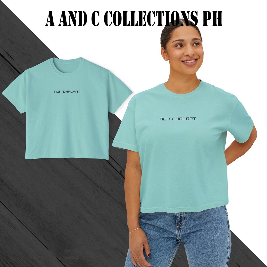 Personalized Women's Boxy Tee Custom Design Shirt Stylish & Comfortable ...