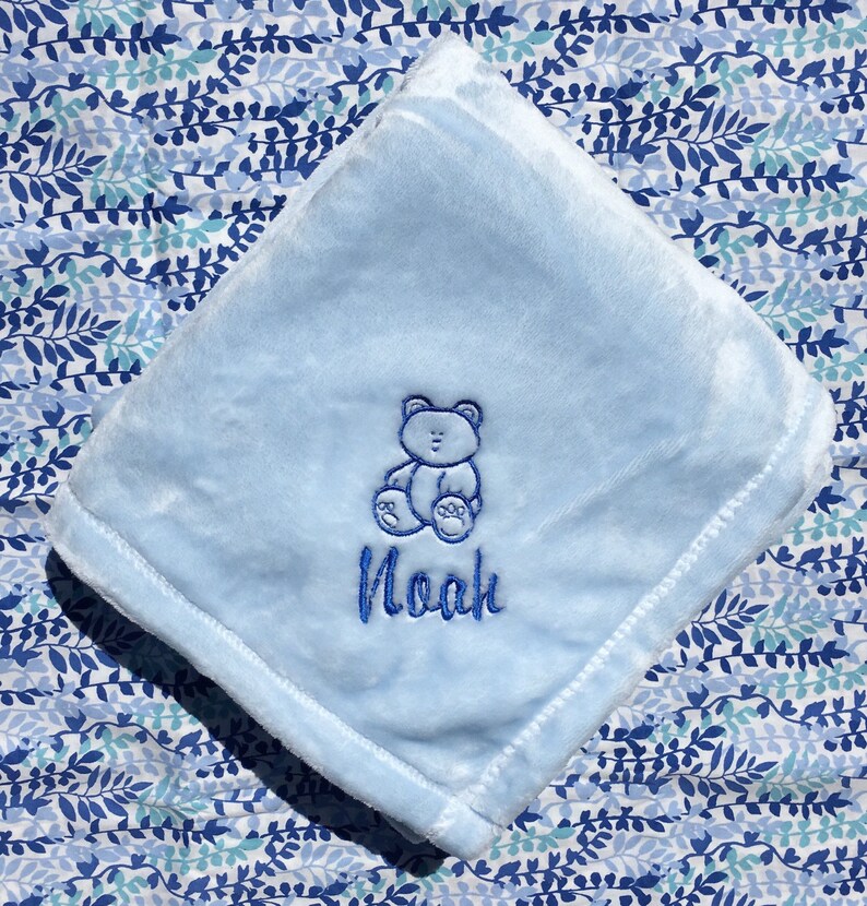 Custom Baby Blanket Embroidered Baby Blanket Personalized | Etsy