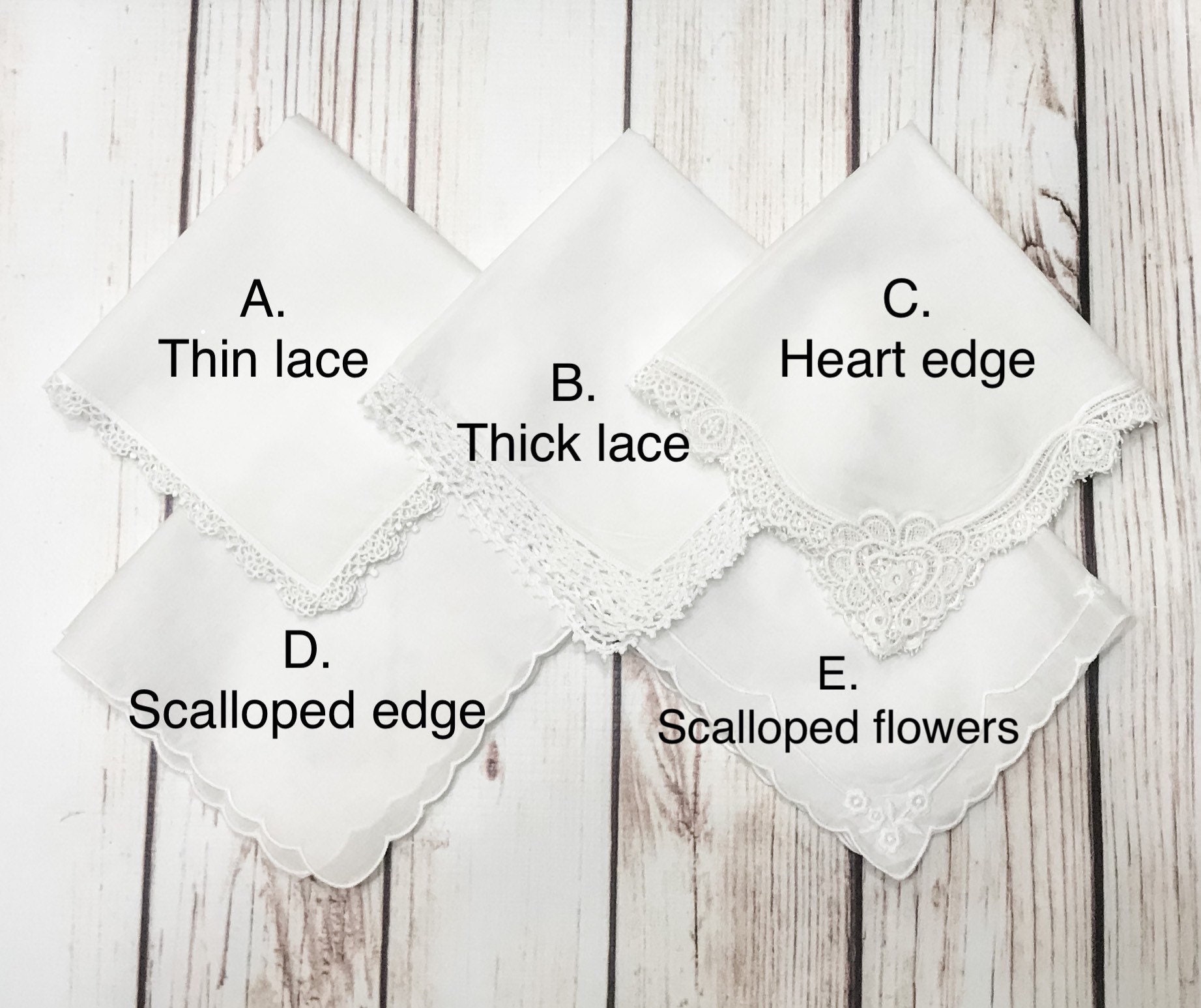 Lace Handkerchief Lace Hankie Custom Handkerchief - Etsy