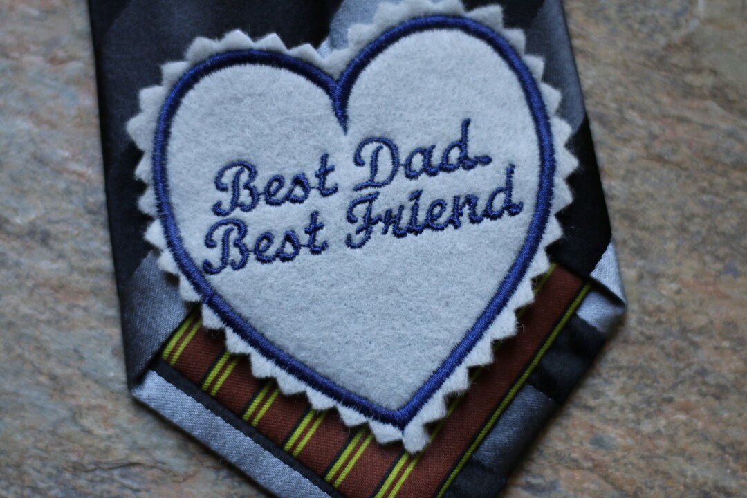 Embroidered Wedding Day Tie Label Personalized Custom Monogramed for ...
