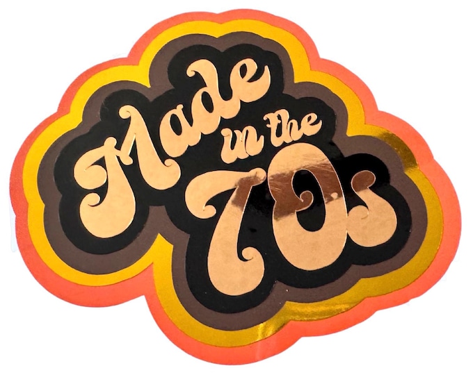 70 1970 Retro Tri Line Decal Decoration Bubble-free Vinyl Stickers - Etsy