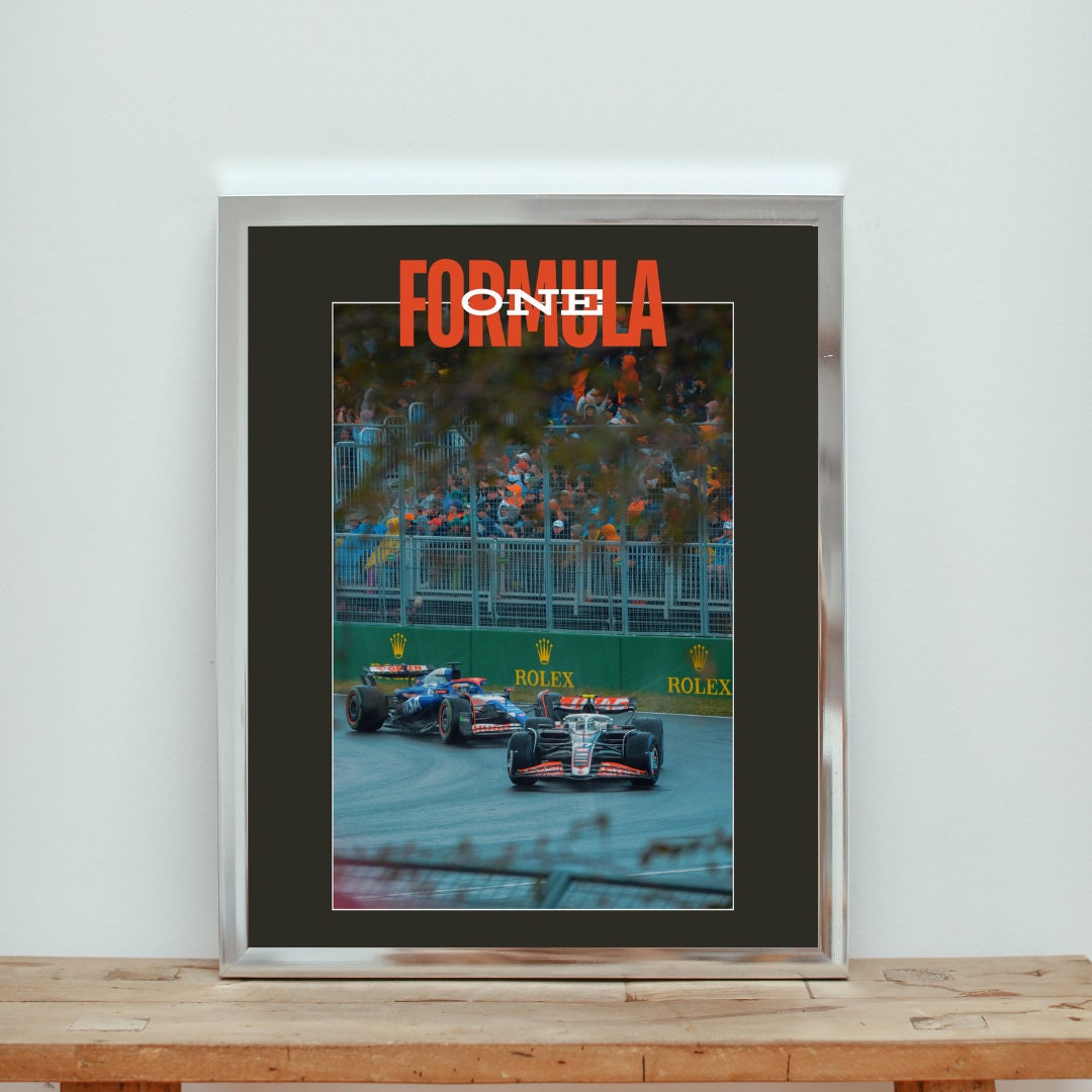 Formula 1 Race Poster - Etsy