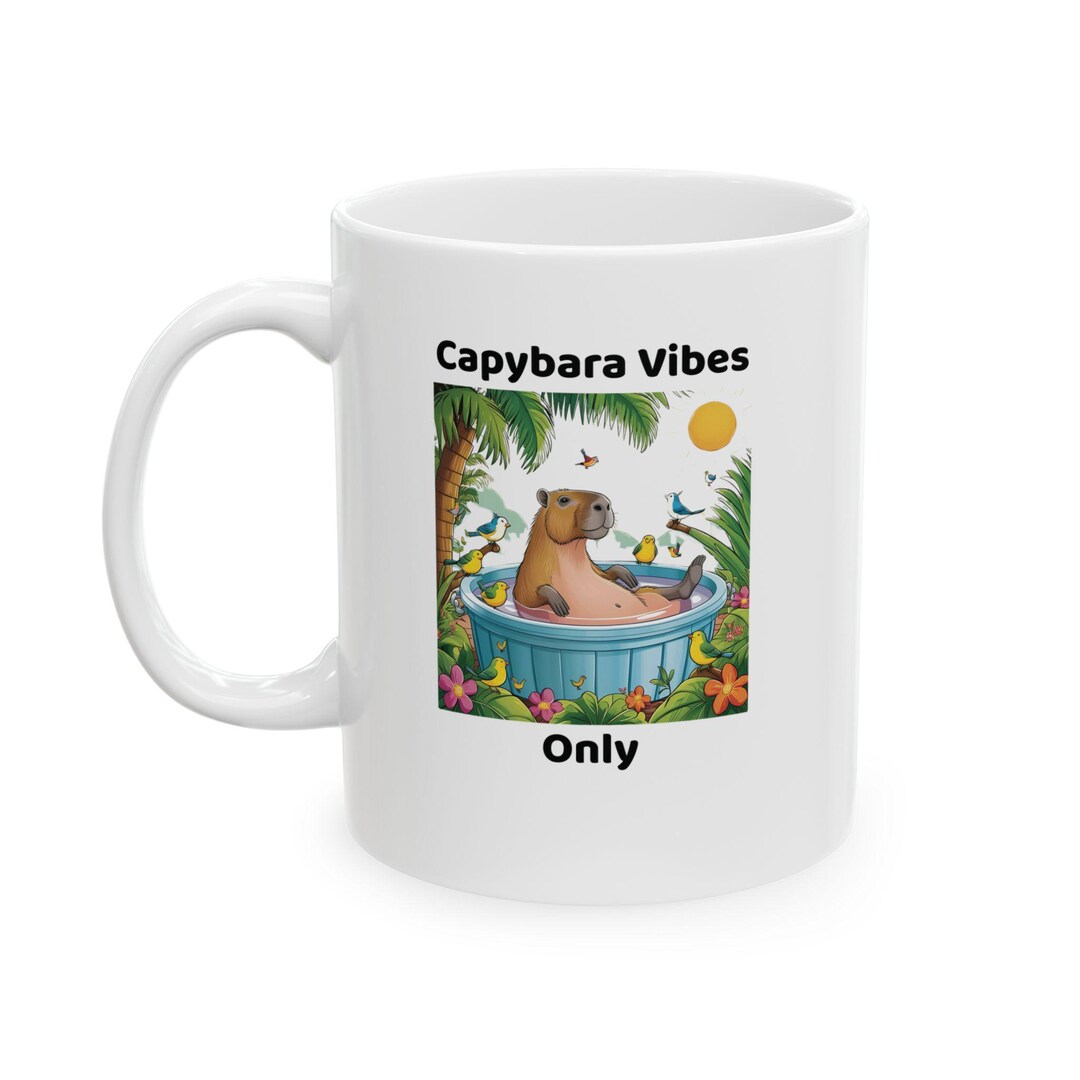 Capybara Mug, Capybara Gifts, Capybara Coffee Mug, Funny Mugs - Etsy