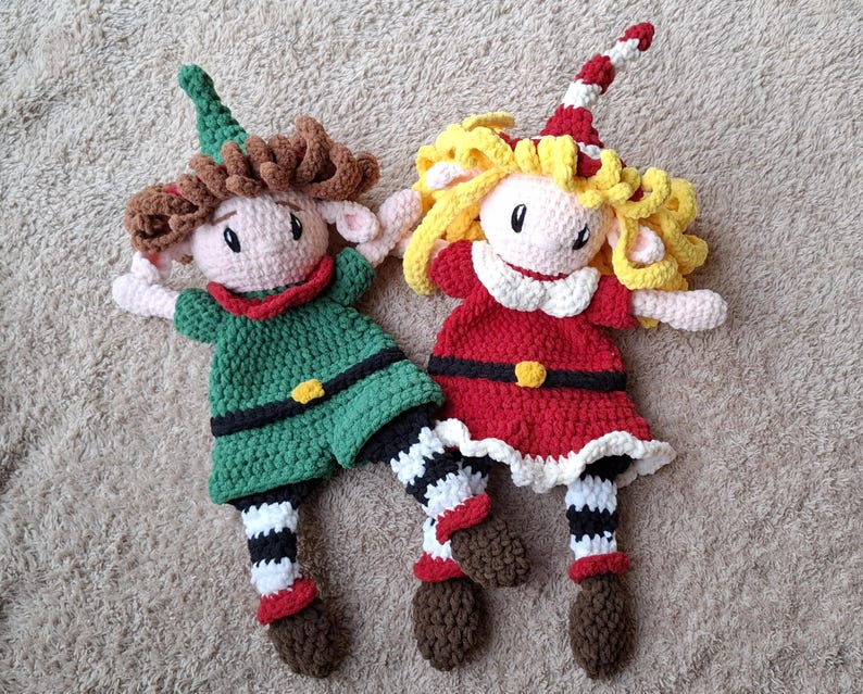 Christmas Elf Crochet PDF Pattern - Crochet Pattern Christmas Elf ...