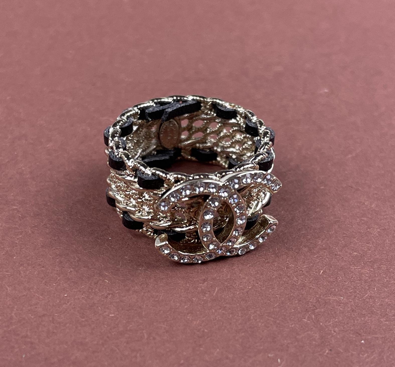 Chanel inspired ring store