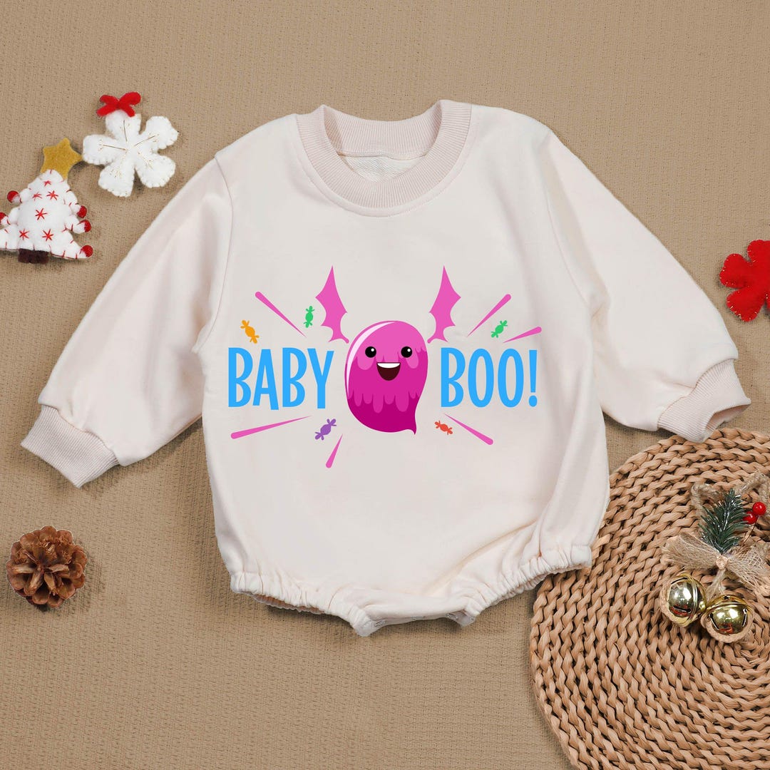 Baby Boo Baby Clothes, Baby Outfit, Long Sleeve Bodysuit,baby Shower ...
