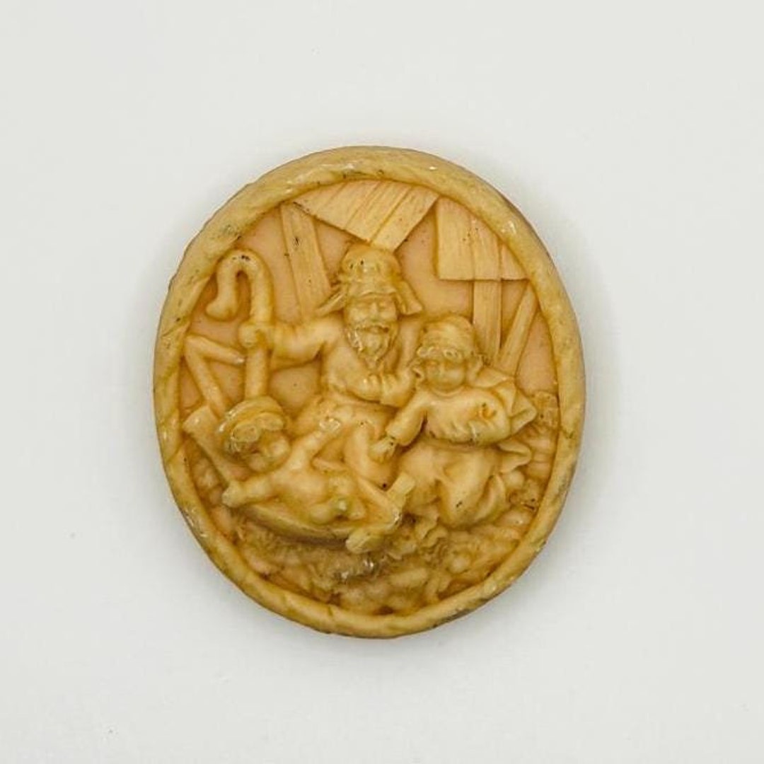 Vintage Nativity Manger Baby Jesus Brooch Pin, House of Lloyd 1995 ...