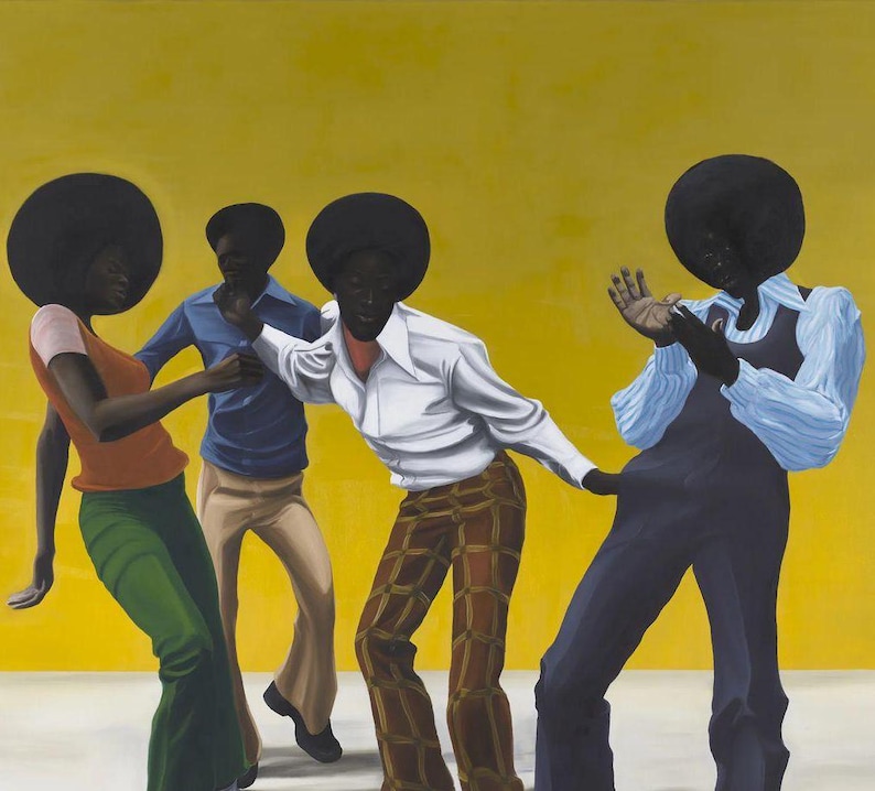 DANCE | Afro Futurism Art Poster, Black Luxury, Black Art Decor, Trendy ...