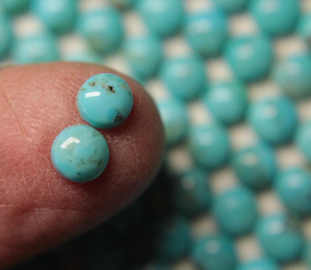 Kingman Round Cabs 5mm parcel L - Etsy