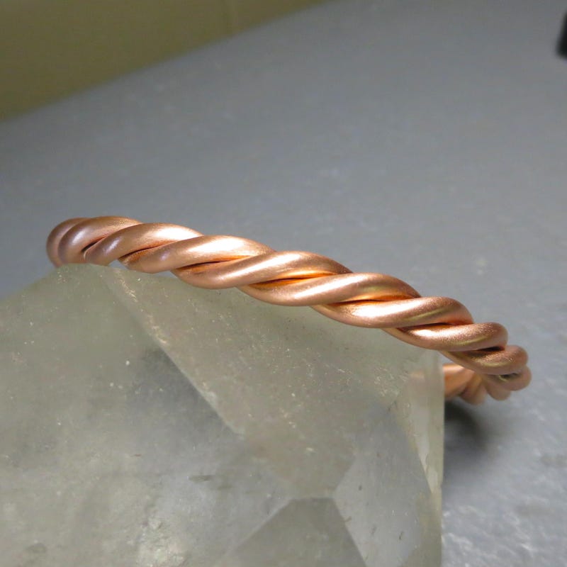 Copper Wire Cuff - Etsy