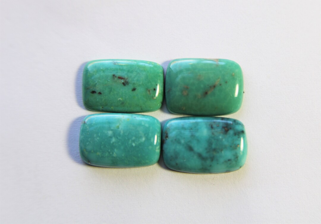 Turquoise Rectangles--4 Stone Parcel - Etsy