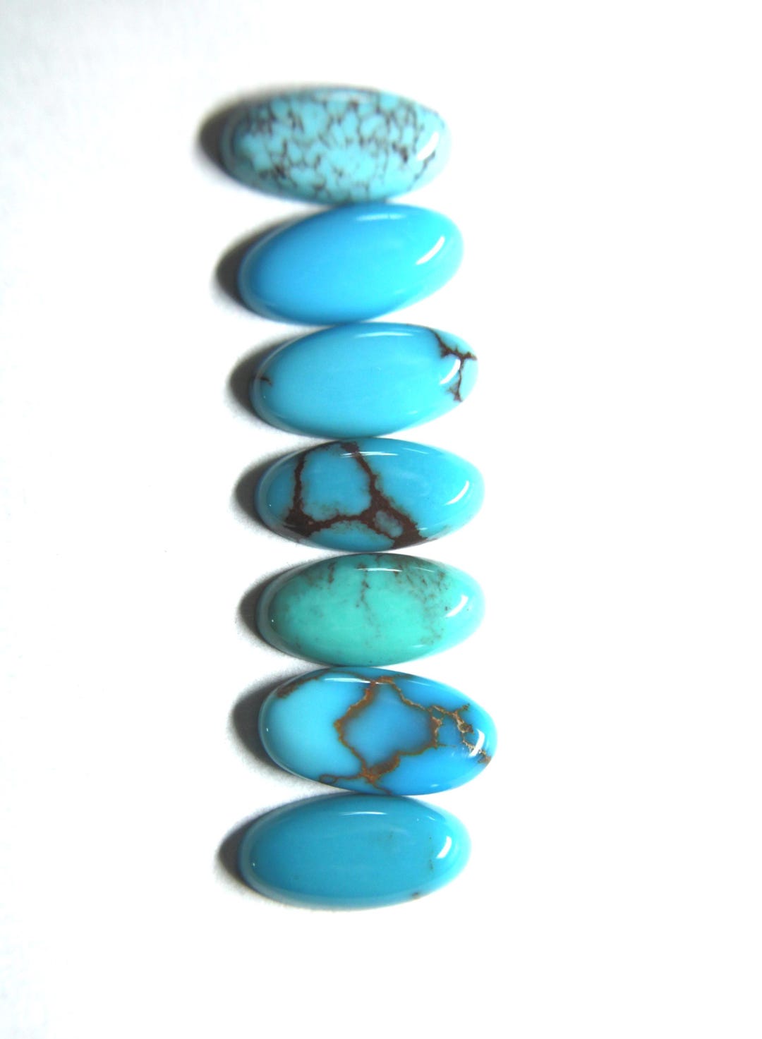 Prince Mine 7x14mm Oval Turquoise--1 to 7 Stones - Etsy
