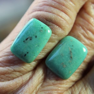 Turquoise Rectangles--4 Stone Parcel - Etsy